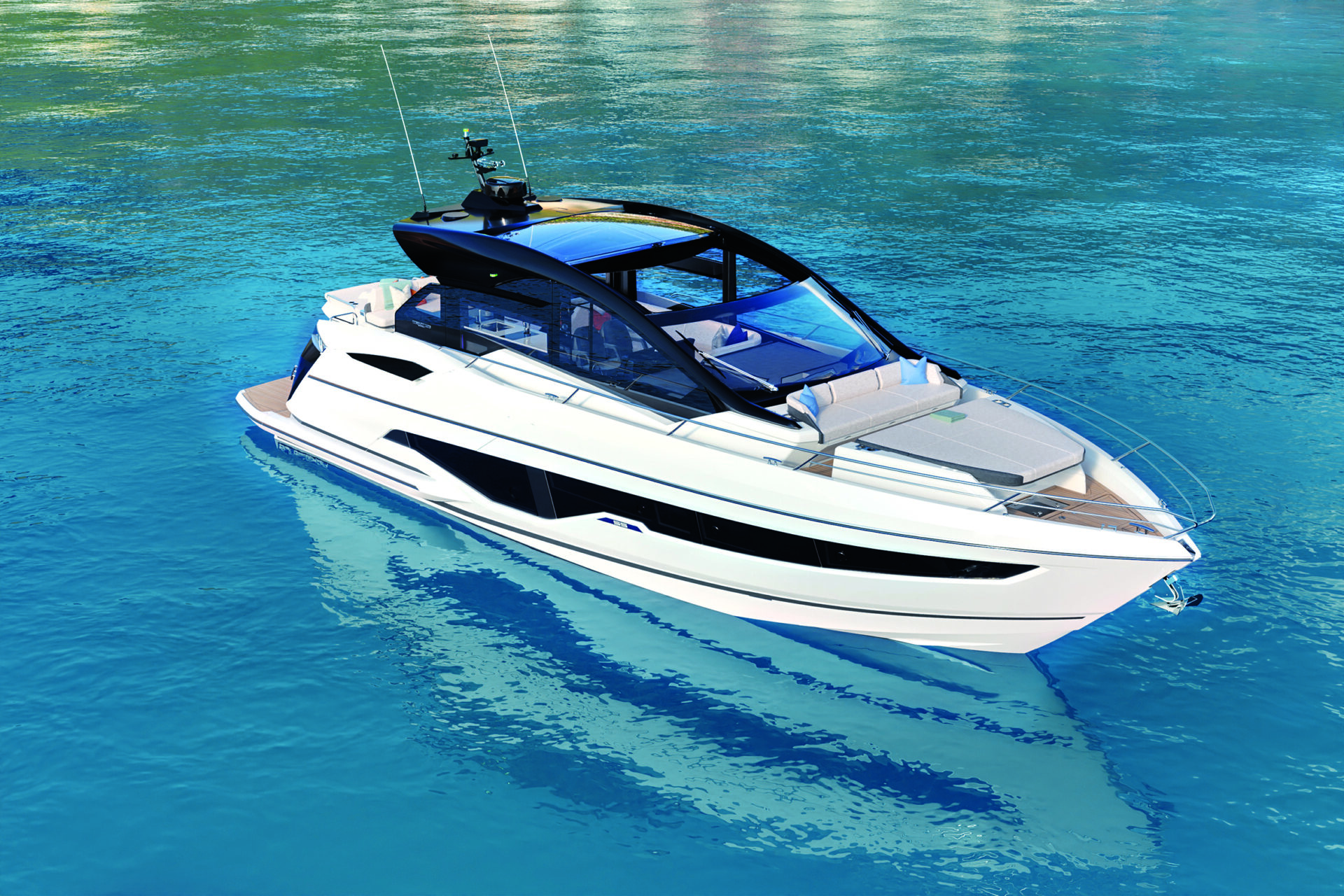 Azimut Seadeck 7 yacht tour: All-new diesel electric hybrid drive model