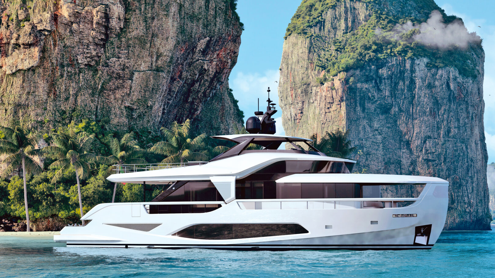 Ferretti Infynito 90 Review: A tri-deck with 'surprisingly good' views