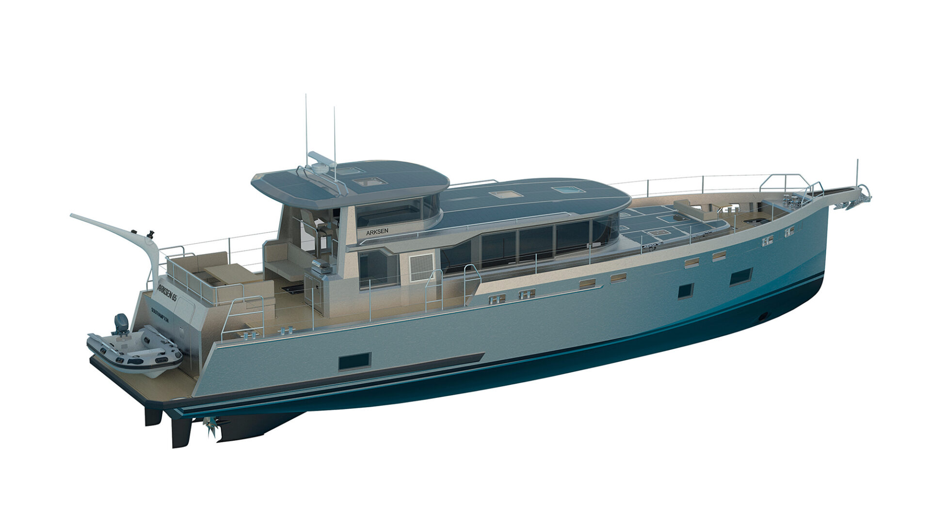 Arksen 65 first look: Brand new British explorer yacht