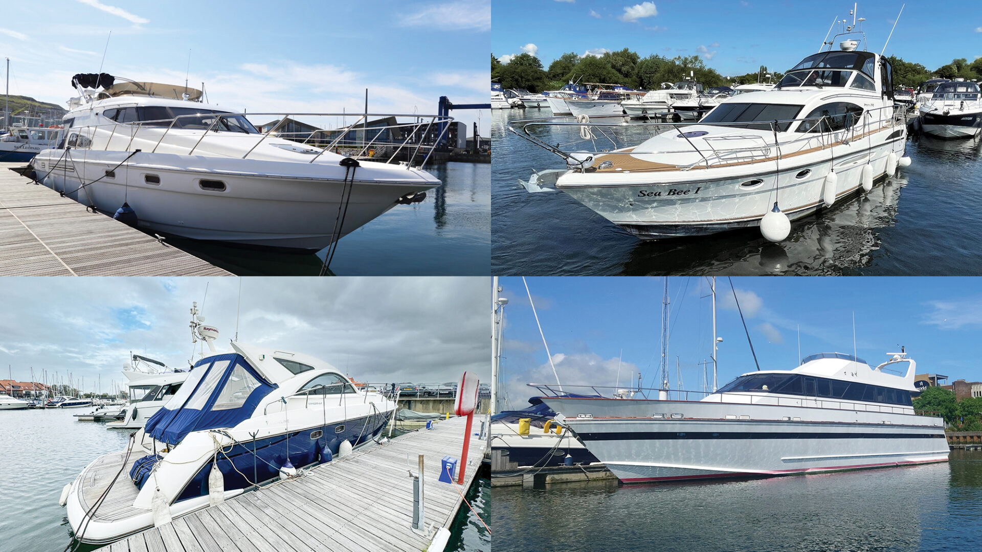 4 of the best motor yachts on the market now for under £250,000