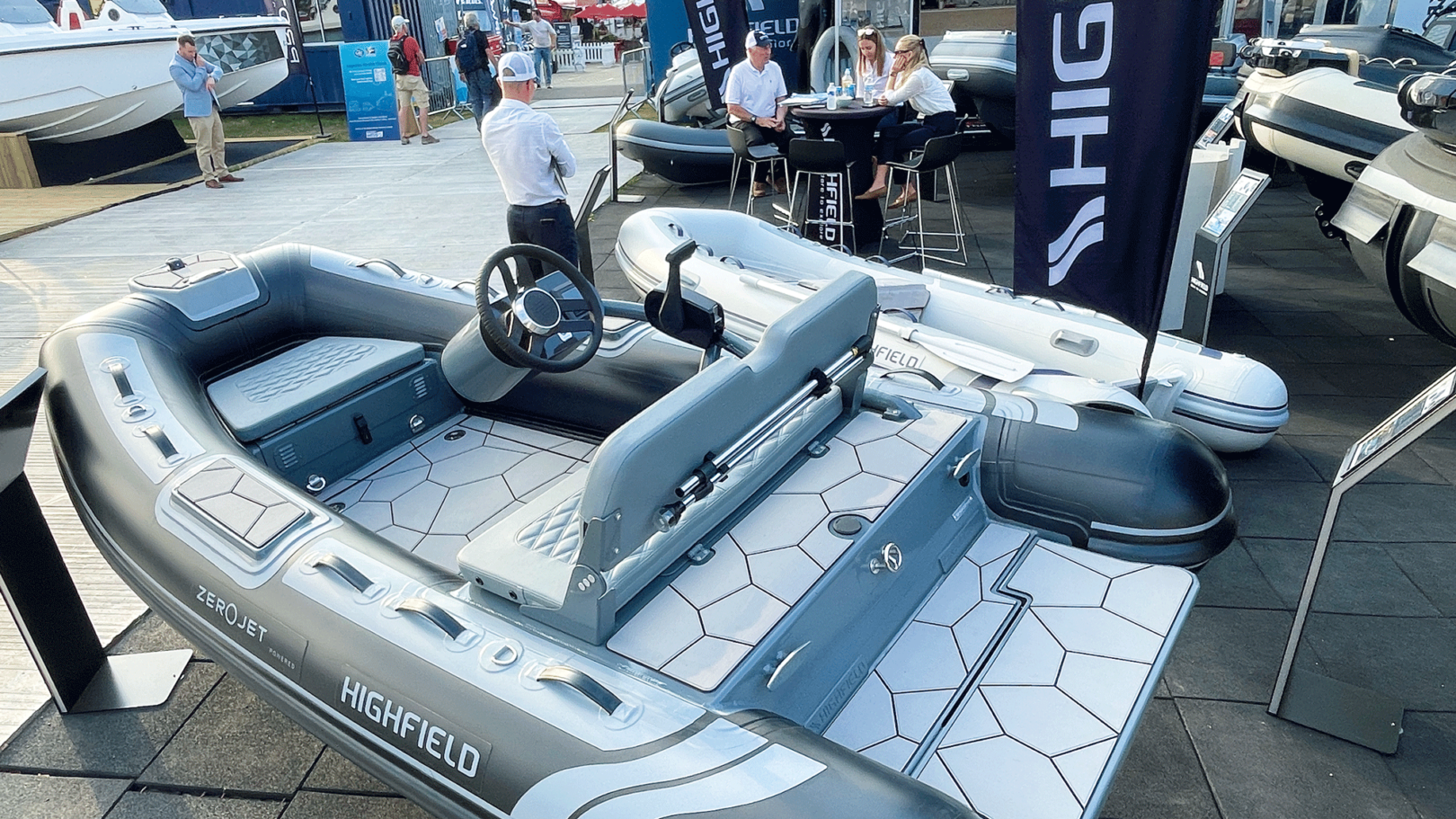 Highfield Zerojet first look: RIB with electric jet propulsion at a ...