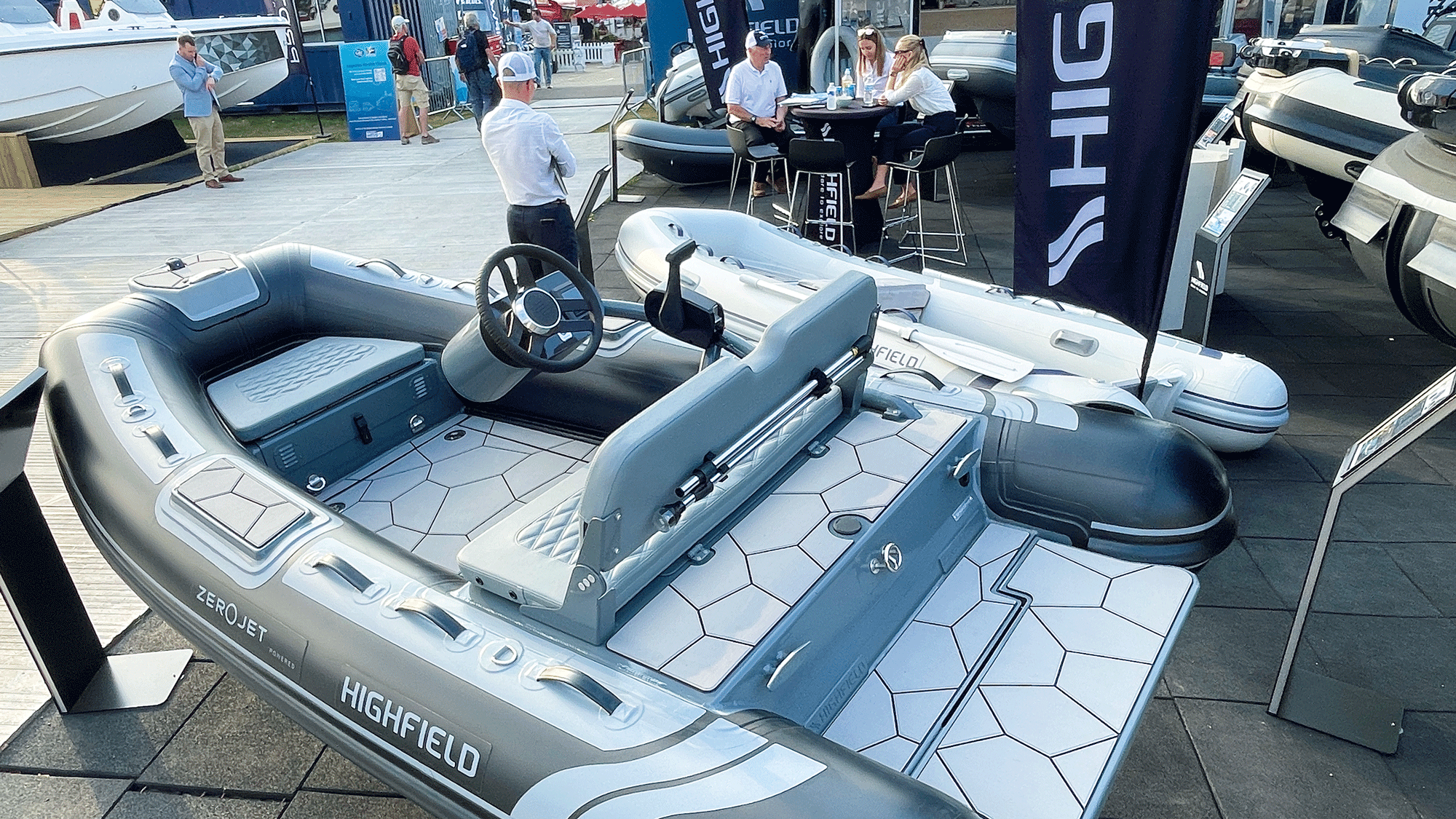 Highfield Zerojet first look: RIB with electric jet propulsion at a ...