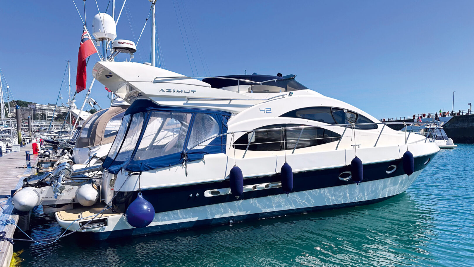 4 of the best 45ft flybridge motor yachts on the market right now ...