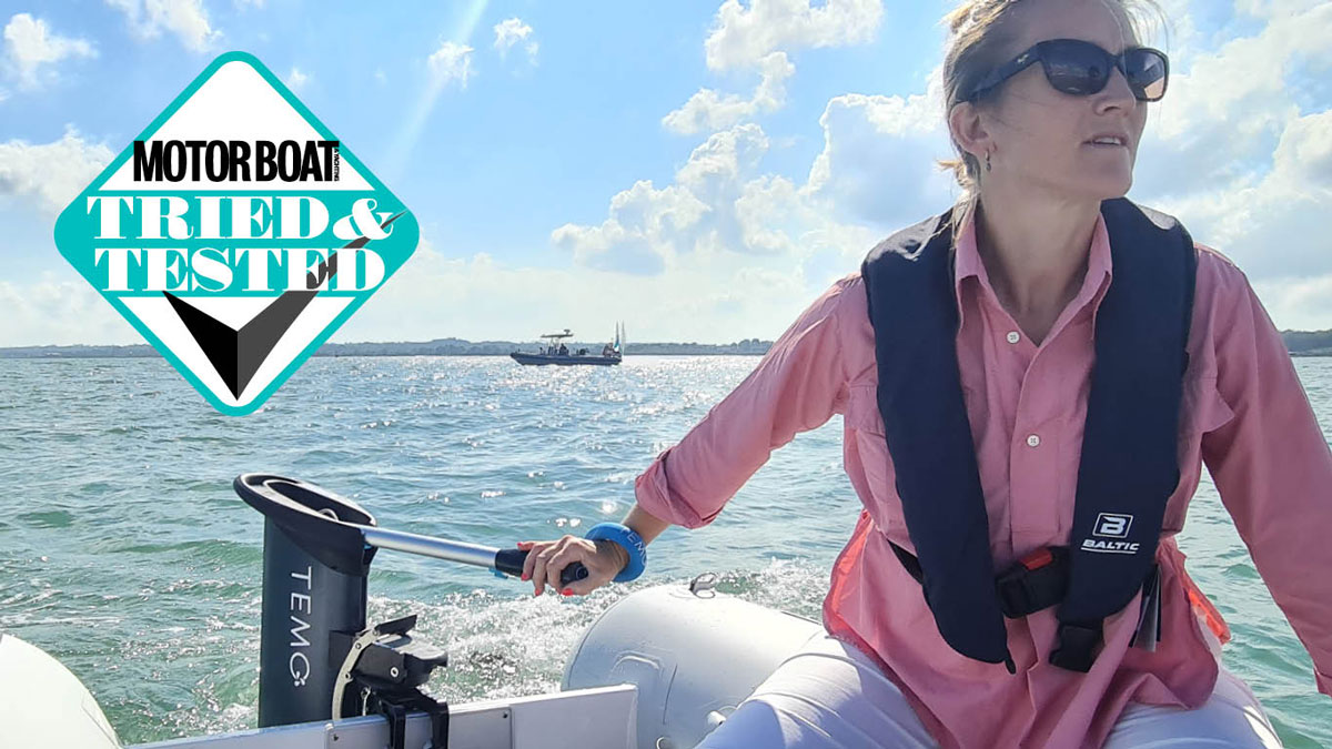 Temo 1000 Electric Outboard Hands-on test review - Motor Boat & Yachting