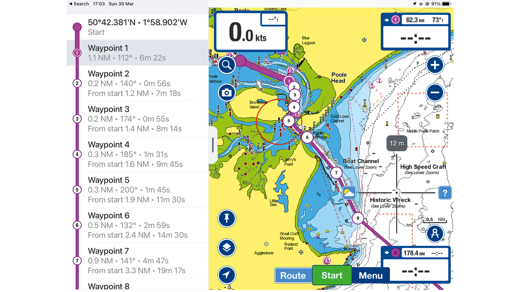 How to plan a passage across the English Channel