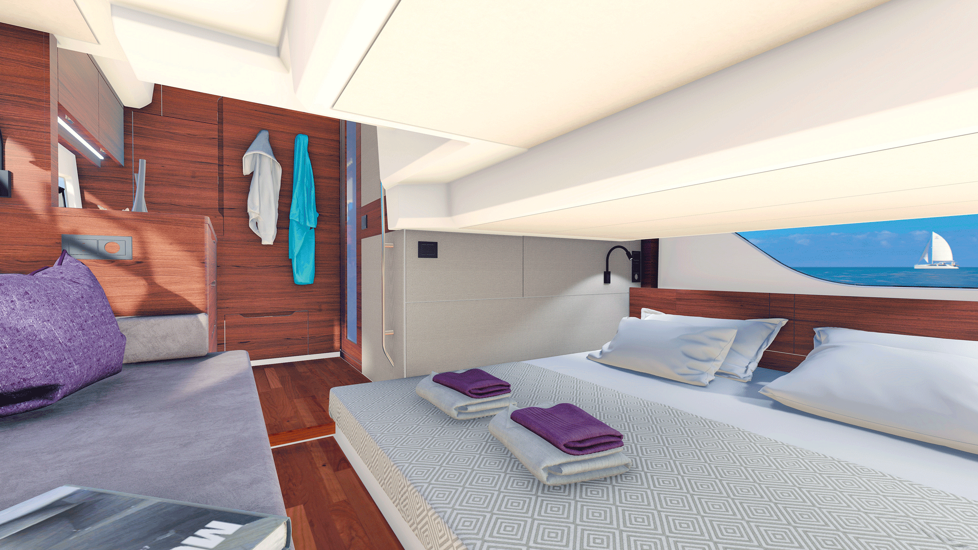 Marex 390 first look: Massive windows frame entertaining spaces