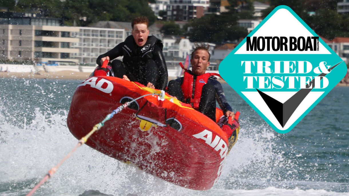 This Prime Day discounted 2-person boat tube got shocking amounts of ...