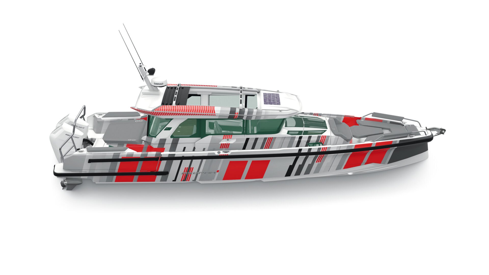 Fold-down sides and twin 350hp V10s: Axopar reveals new 38 sportsboat
