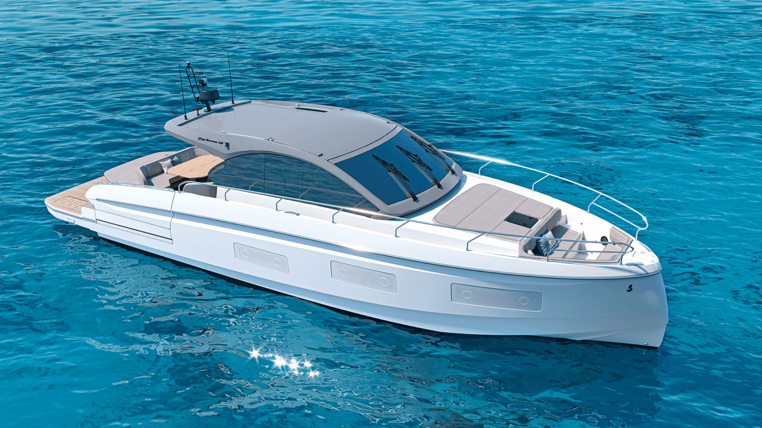 New Boats at Dusseldorf: Beneteau GT50 - Inside this Japanese-inspired ...