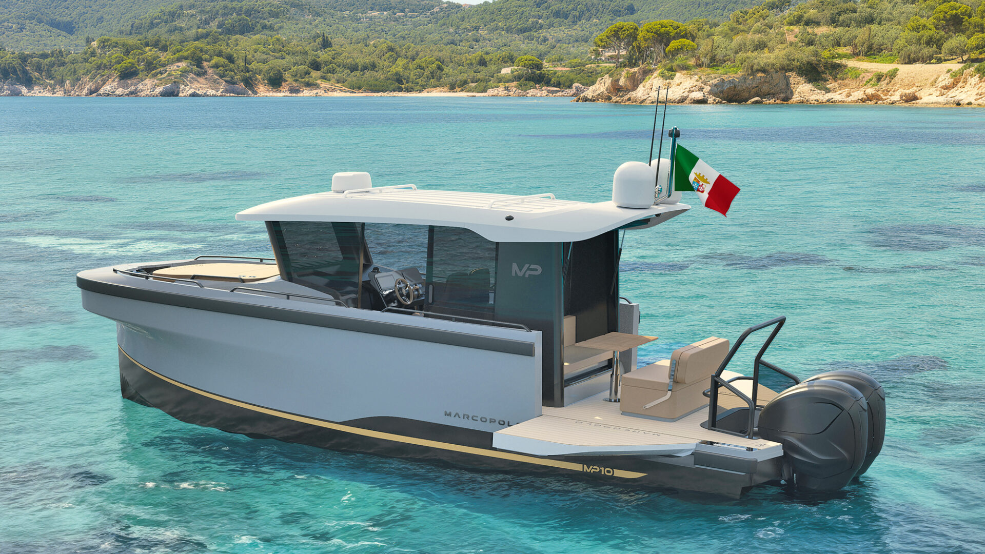New Boats at Dusseldorf: Marco Polo MP12 - Motor Boat & Yachting