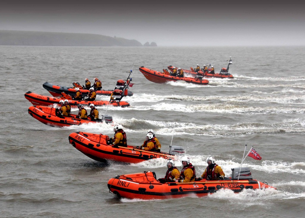Bristol Channel lifeboats do Christmas in February - Practical Boat Owner