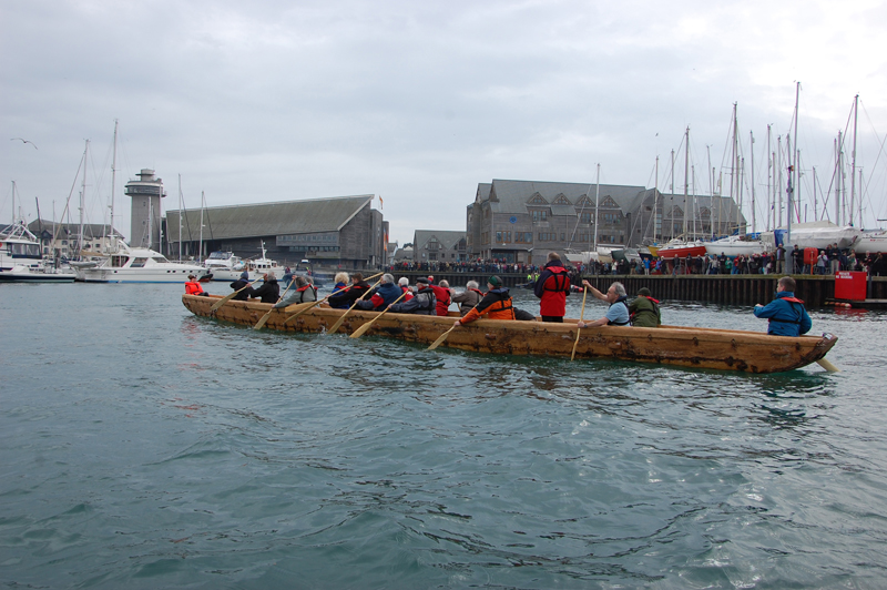 'Bronze-age' boat launched in Cornwall - Practical Boat Owner
