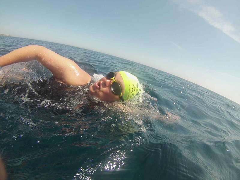 Jubilation as Anna Wardley completes IOW swim - Practical Boat Owner