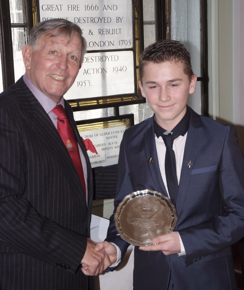 Special award winner Ben Jelf (13) with YJA Chairman Bob Fisher.jpg ...