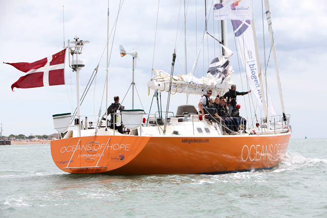 Oceans of Hope sets sail from Portsmouth - Practical Boat Owner