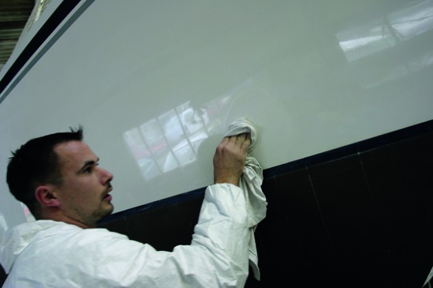 Gelcoat repair: How to make an invisible repair - Practical Boat Owner