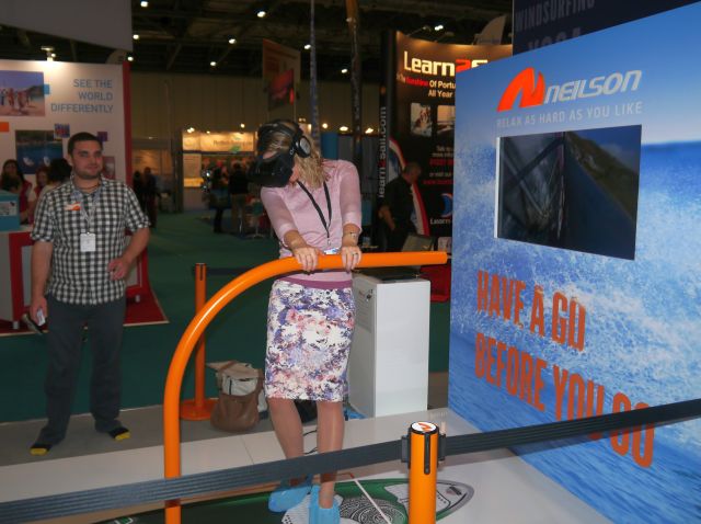 London Boat Show 2015-PBO's Laura Hodgetts on the Neilson windsurfing ...