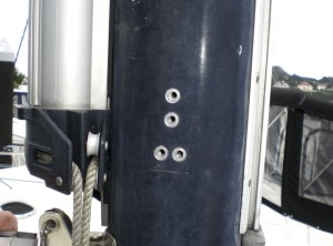 Installing mast steps with rivetnuts - Practical Boat Owner