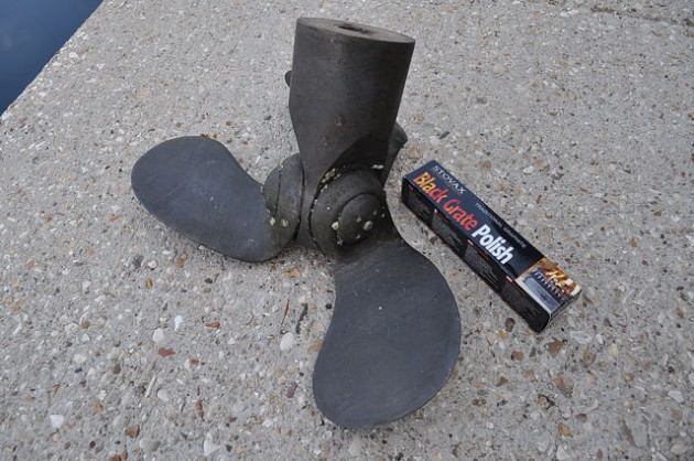 Grate blacking propeller antifouling - Practical Boat Owner