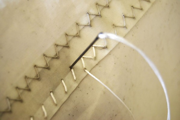 DIY Sail repairs - how to do a 'get you home' repair - Practical Boat Owner