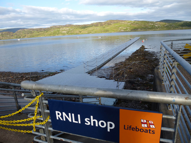 Tighnabruaich's new pontoon at half tide - Practical Boat Owner