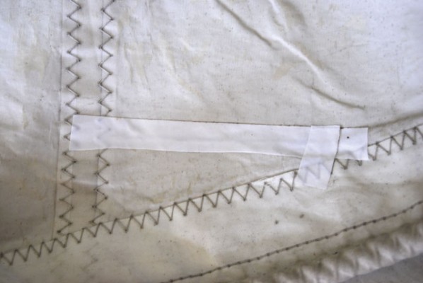 DIY Sail repairs - how to do a 'get you home' repair - Practical Boat Owner