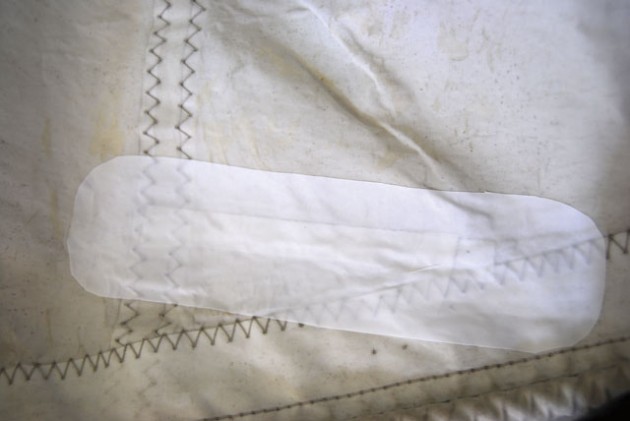 DIY Sail repairs - how to do a 'get you home' repair - Practical Boat Owner