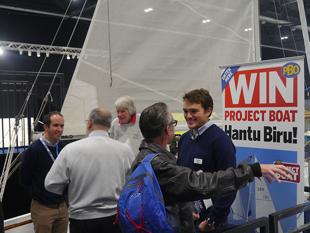 PBO's David Pugh and Ben Meakins at the PBO Project Boat Hantu Biru ...