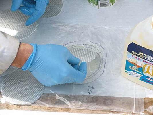 Repairing holes in GRP - Practical Boat Owner