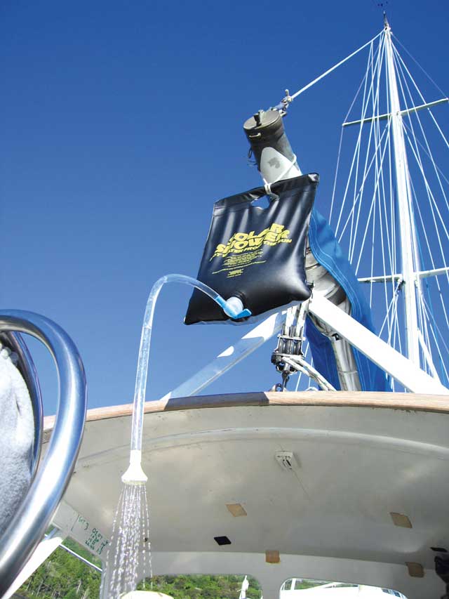 Simple small boat shower - Practical Boat Owner