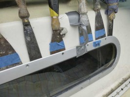 Resealing boat windows - DIY project on a Sadler 32 - Practical Boat Owner