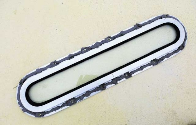 Resealing boat windows - DIY project on a Sadler 32 - Practical Boat Owner