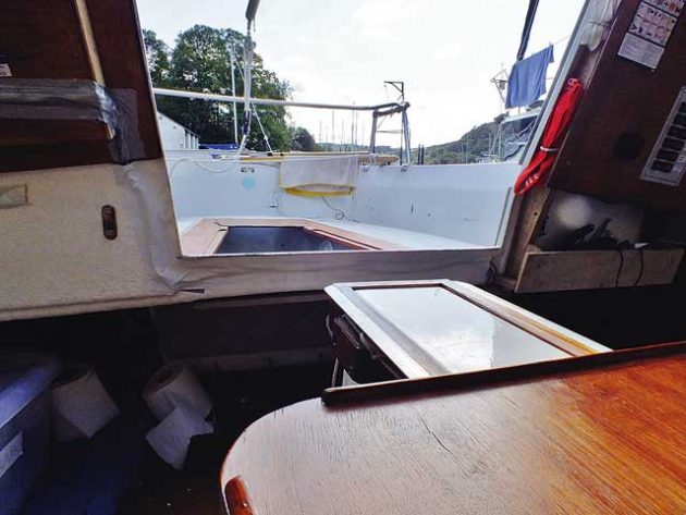 Cockpit table and extra bunks for a Sailfish - Practical Boat Owner