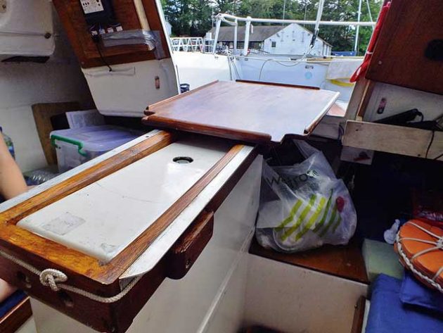 Cockpit table and extra bunks for a Sailfish - Practical Boat Owner