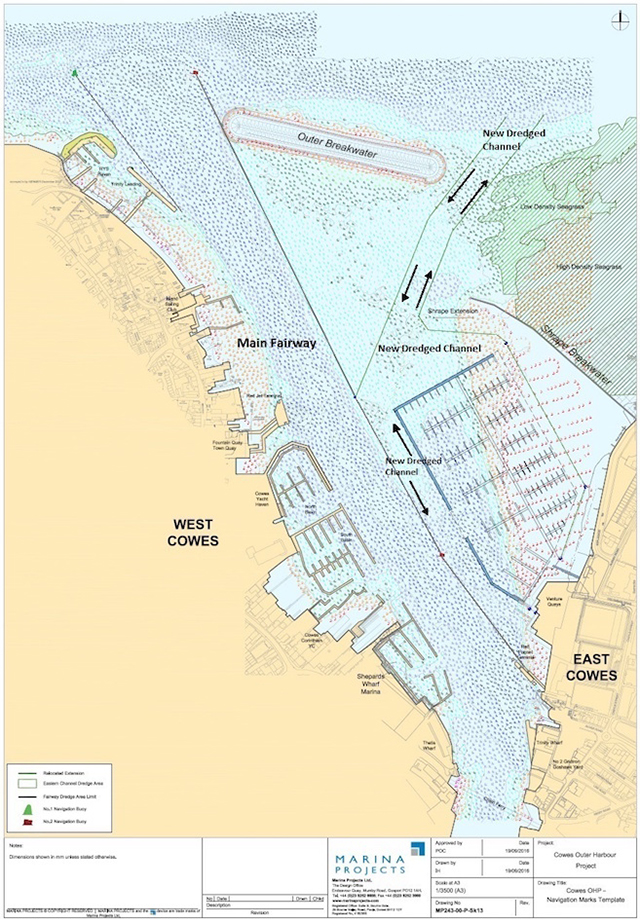Layout finalised for Cowes Outer Harbour Project - Practical Boat Owner