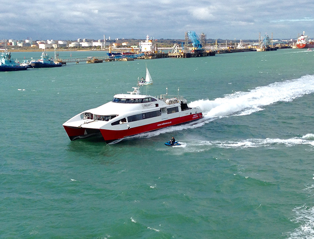 Jet-skier shouted 'Oh no!' before crashing into Red Jet ferry ...