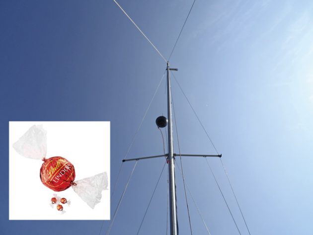 Clever anchor ball storage - Practical Boat Owner