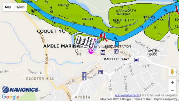 Amble Marina - Marina Price Guide
