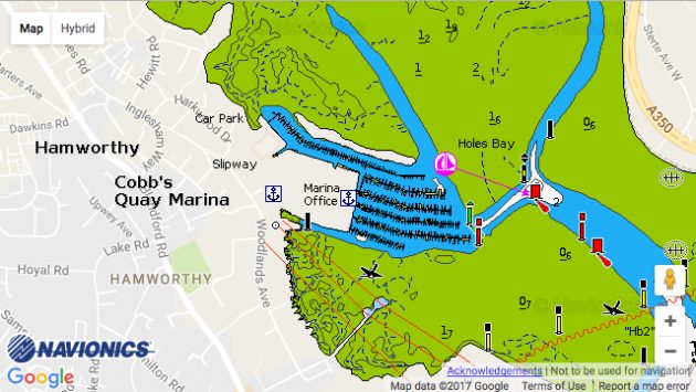 Cobb's Quay Marina - Marina Price Guide