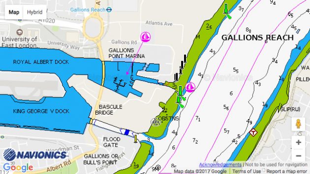 Gallions Point Marina - Marina Price Guide