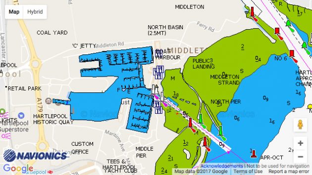 Hartlepool Marina - Marina Price Guide