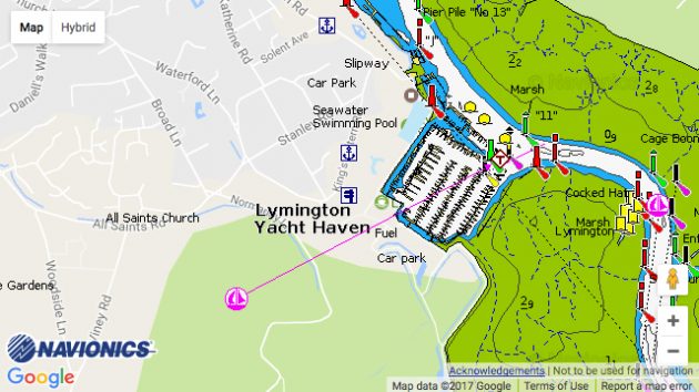 Lymington Yacht Haven - Marina Price Guide