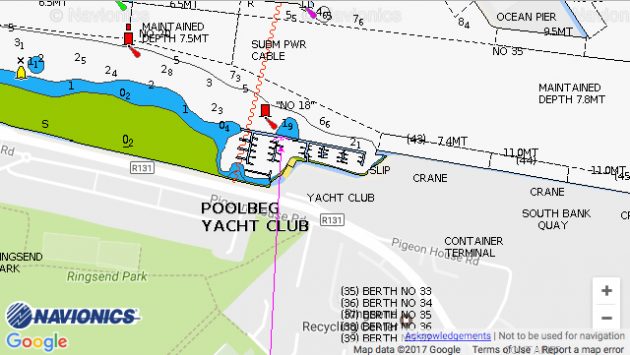 Poolbeg Yacht Boat Club and Marina - Marina Price Guide