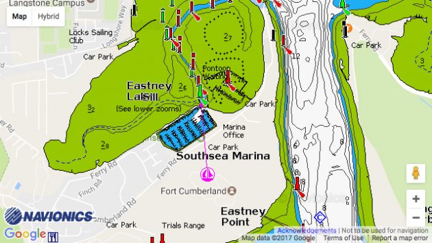 Southsea Marina (Premier) - Marina Price Guide