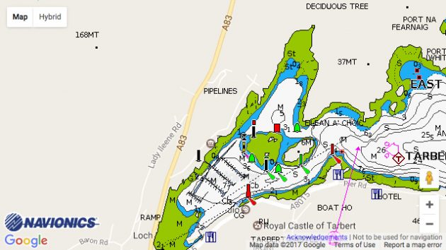 Tarbert Harbour - Marina Price Guide