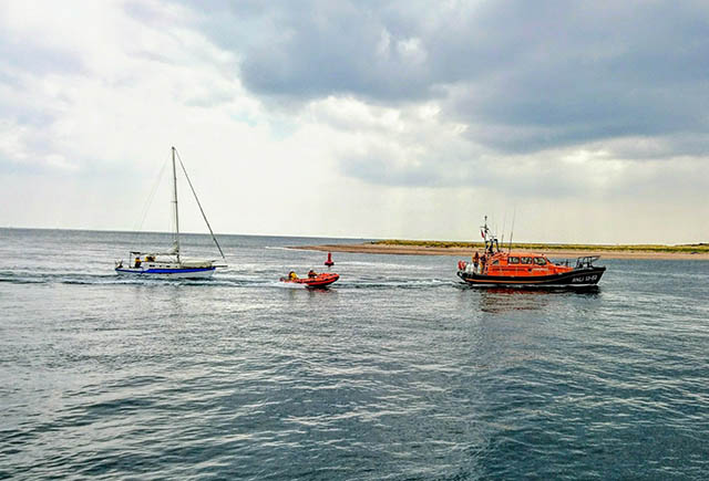 Exmouth lifeboats rescue lone sailor on ‘unseaworthy’ yacht - Practical ...
