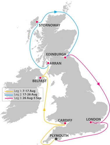 All-female crew embark on Round Britain sail to raise awareness of ...