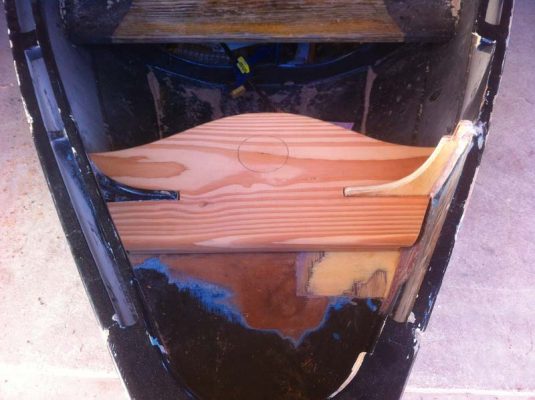 Building an outboard well in a 14ft rowing and sailing boat – the ...