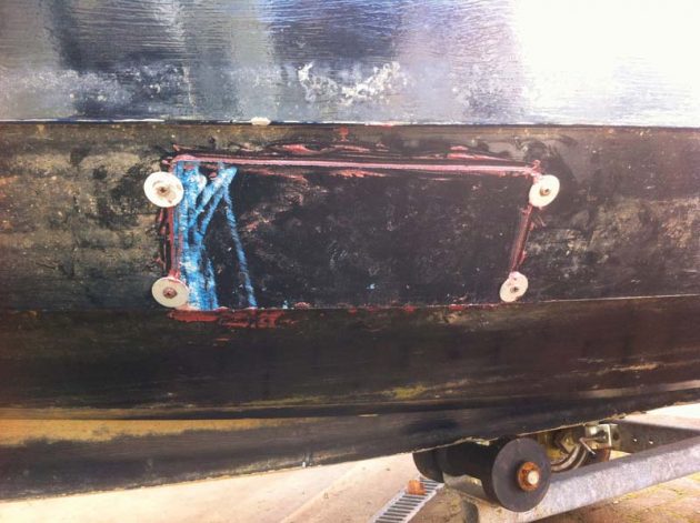 Building an outboard well in a 14ft rowing and sailing boat – the ...