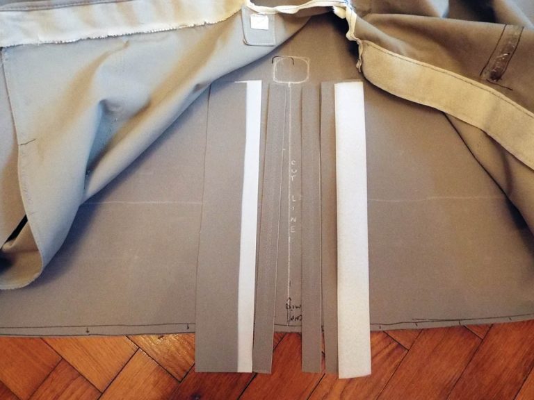 How to make your own sprayhood or bimini as a DIY project - Practical ...